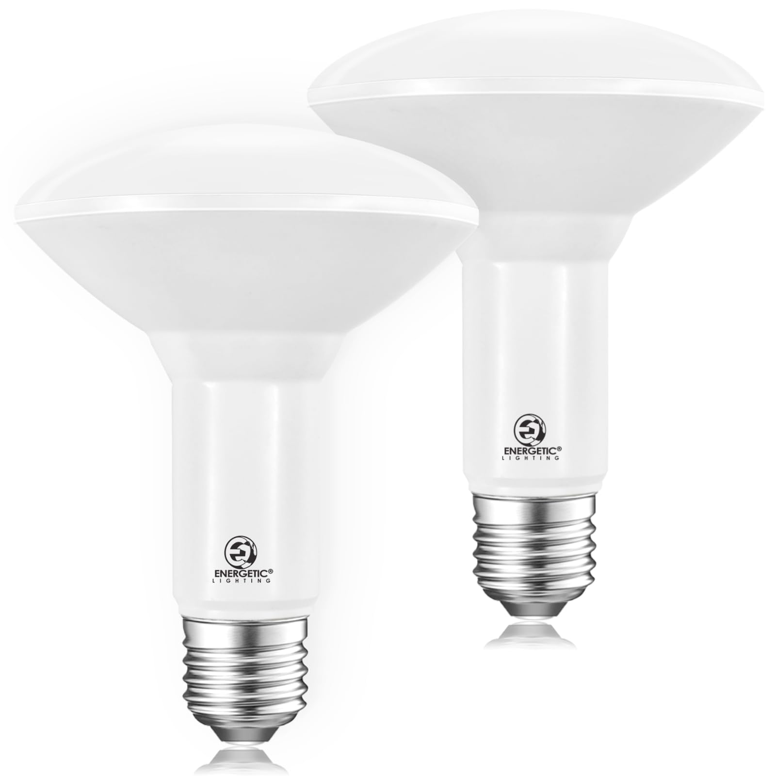 Energetic LED BR30 Flood Light Bulbs Indoor, Warm White 3000K, Dimmable ...