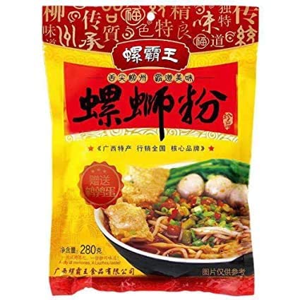 Amazon.com : Z. Emma Luo Ba Wang Liu Zhou Snail Powder (Luo Si Fen)9 ...