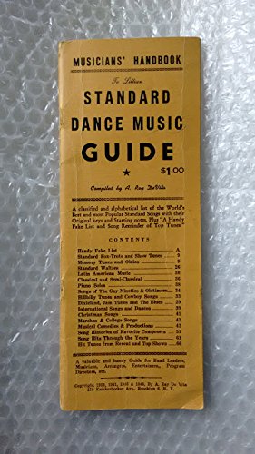 Musicians' Handbook: Standard Dance Music Guide: A Valuable and Handy ...