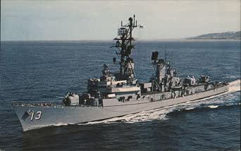 Amazon.com: U.S.S. HOEL DDG-13 Guided Missile Destroyer Ships Original ...