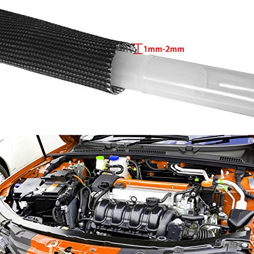 Snapklik.com : Fiberglass Heat Shield Sleeve - 3/4 ID X 10 Adjustable ...