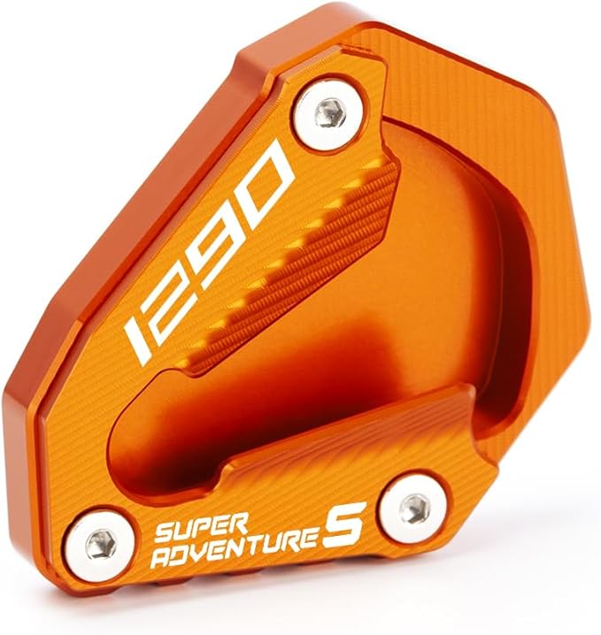 Amazon.com: Mokiton Motorcycle Side Stand Extension Kickstand Plate ...