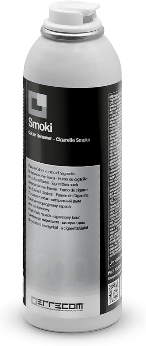 ERRECOM Smoki, Spray elimina Odore di Fumo di Sigaretta, bombola ...
