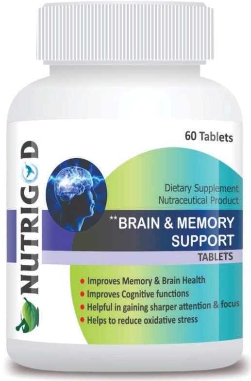 Nutrigod Brain And Memory Support Tablets For Boost Memory Focus ...