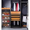 Amazon.com: mellifuous Pull Down Closet Rod, Retractable Heavy Duty ...