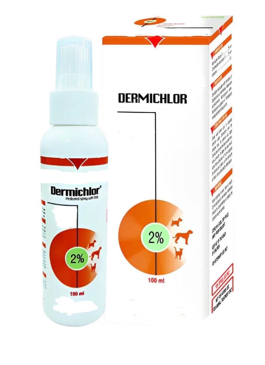 Paw Haven Dermichlor Spray 100 ml for Cats & Dogs : Amazon.in: Pet Supplies