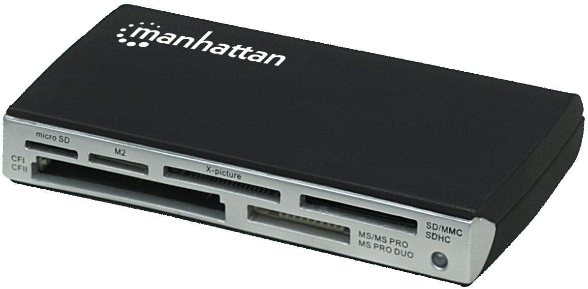Amazon.com: MANHATTAN Multi-Card Reader/Writer, 60-in-1 (100939 ...