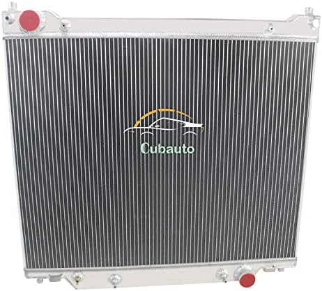 Amazon.com: Cubauto Aluminum 4 Row Radiator For 1997-2014 Ford E150 ...