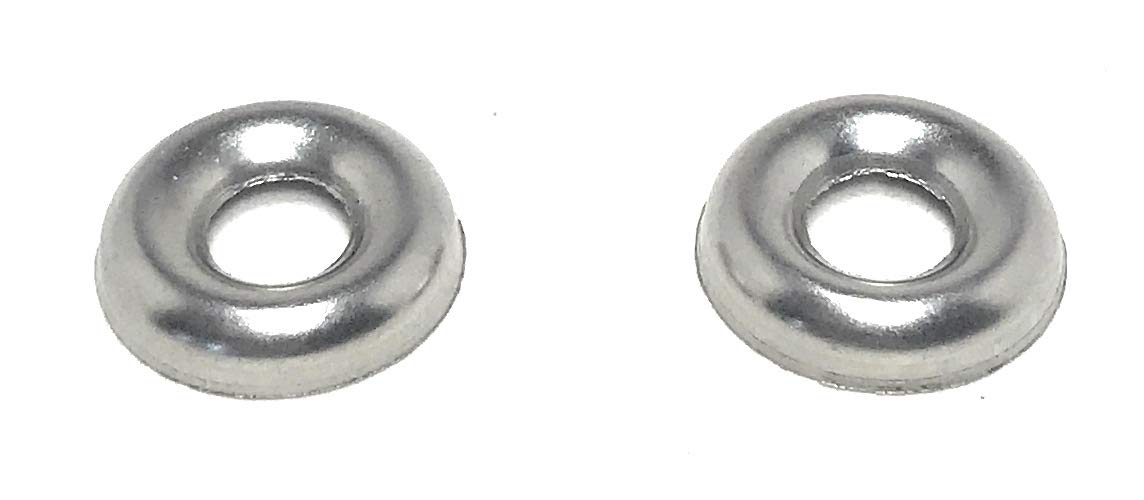 #12 Stainless Steel Finishing Washers Cup Washers Countersunk (50 ...