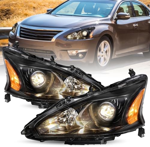 Amazon.com: TUSDAR Headlight Assembly Set for 2013 2014 2015 Nissan ...