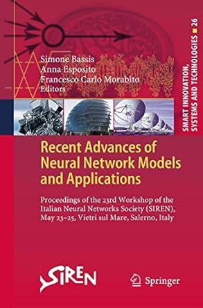 Recent Advances of Neural Network Models and Applications: Proceedings ...