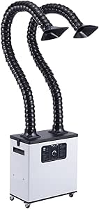 Amazon.com: Solder Fume Extractor Fan Solder Smoke Absorber Remover ...