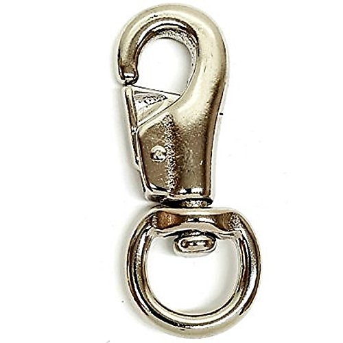 Hill Leather Company Heavy Duty 1" Eye Bull Swivel Snap : Amazon.in ...