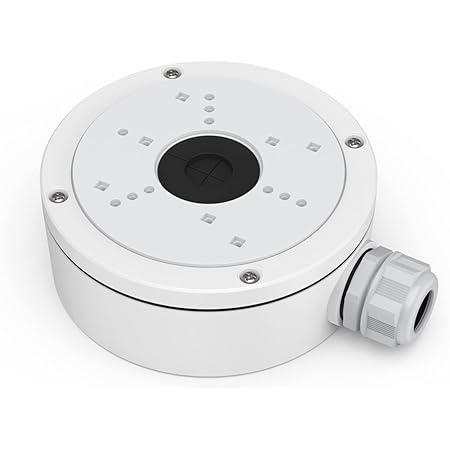 Amazon.com: ANNKE Universal Junction Box Mount Bracket for Bullet Dome Turret PTZ Security ...