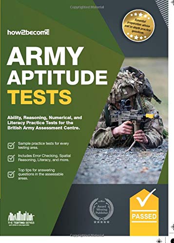 Army Aptitude Tests: Ability, Cognitive, Numerical, and Literacy ...