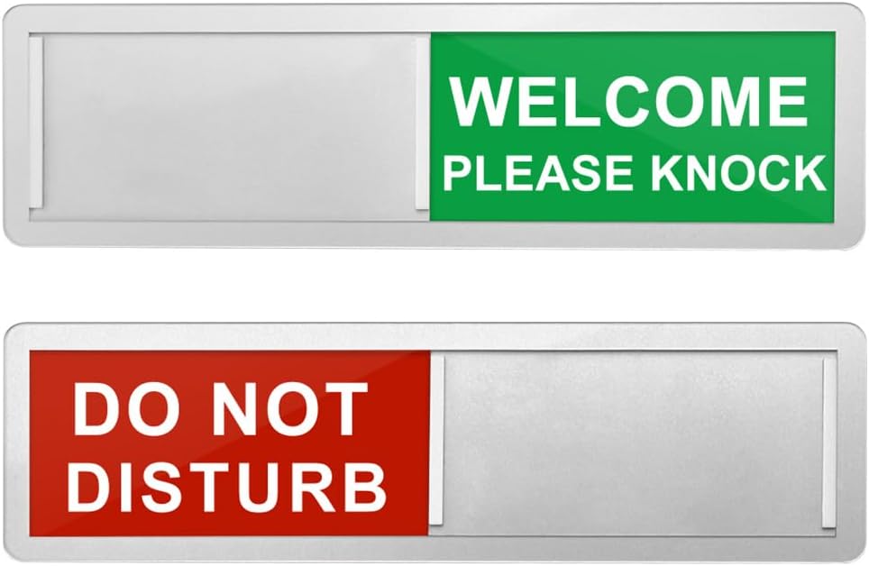Sliding Signs - Entry Control - Do Not Disturb (Or Your Wording ...