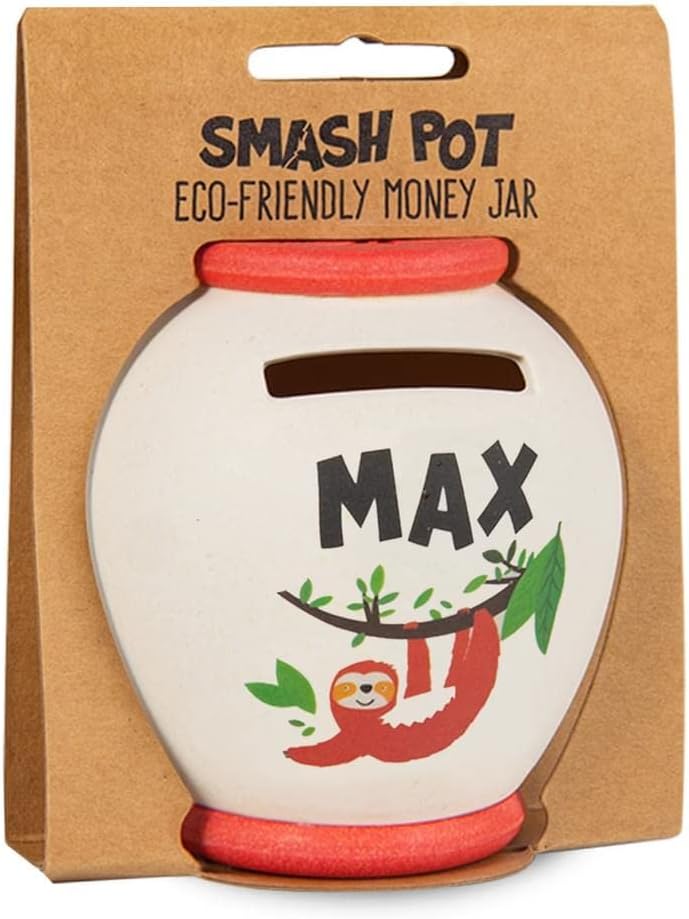 History & Heraldry Personalised Bamboo Smash Pot Money box (Max ...