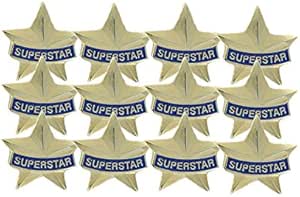 Amazon.com: SHOP AWARDS AND GIFTS Superstar Lapel Pins for Student ...