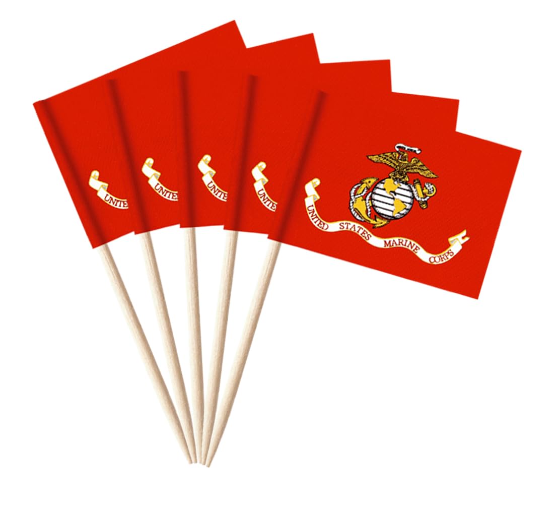Buy stidsds100 Pcs American US Marine Corps Marine Corps Toothpick s ...