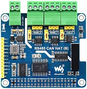 Isolated RS485 CAN HAT (B) for Raspberry Pi Series, SPI Communication ...