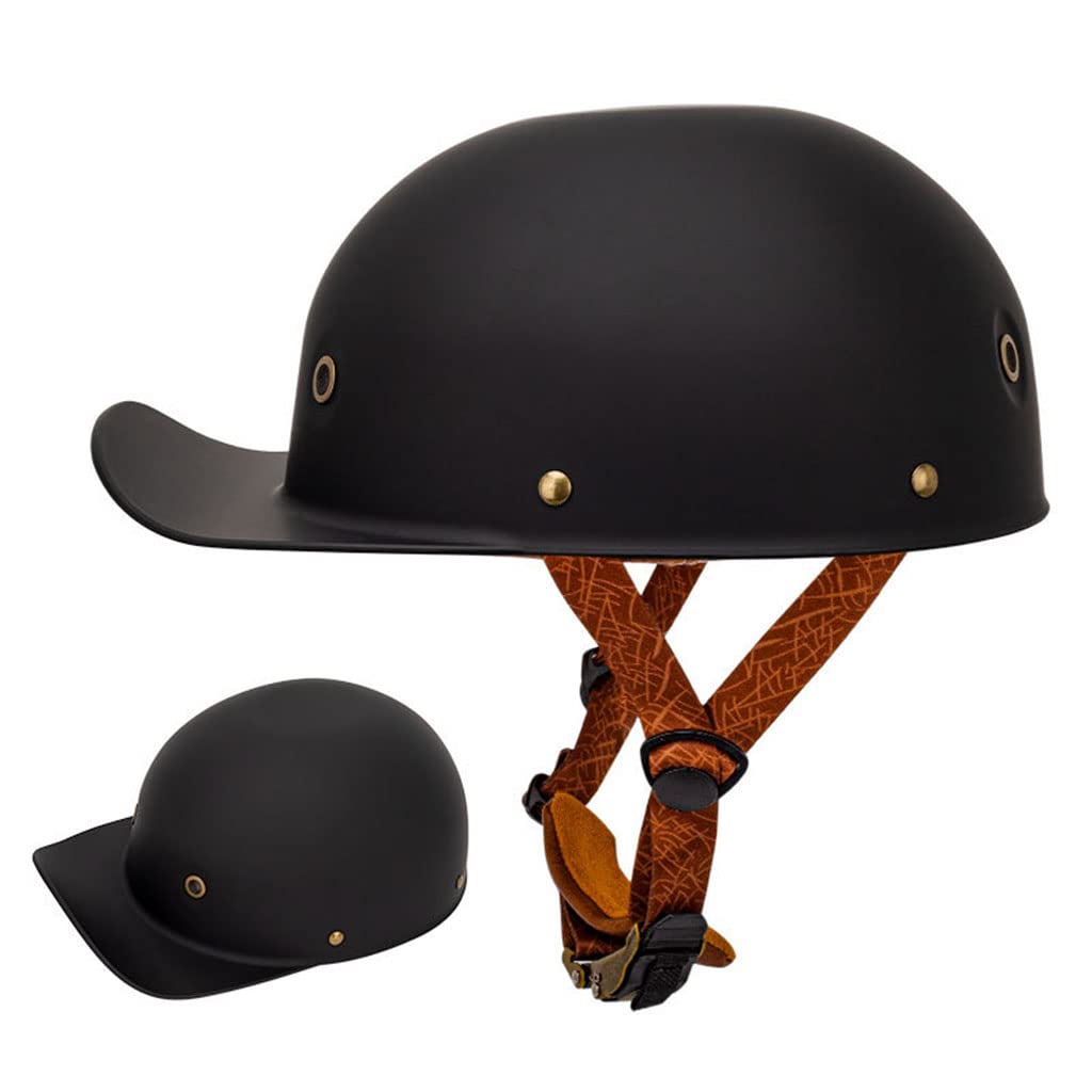 Buy Low Profile Black Baseball Cap Helmet Light Street DOT Approved