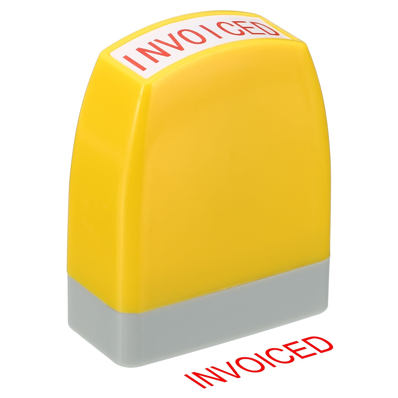 Amazon.com : PATIKIL Invoiced Notice Stamp Self Inking, Red Ink Office ...