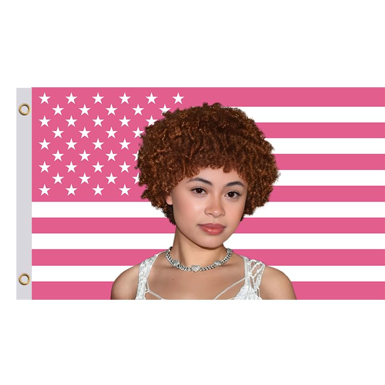 Amazon.com : 3'x5' Ice Rapper Spice Flag with Brass Grommets - Pink ...