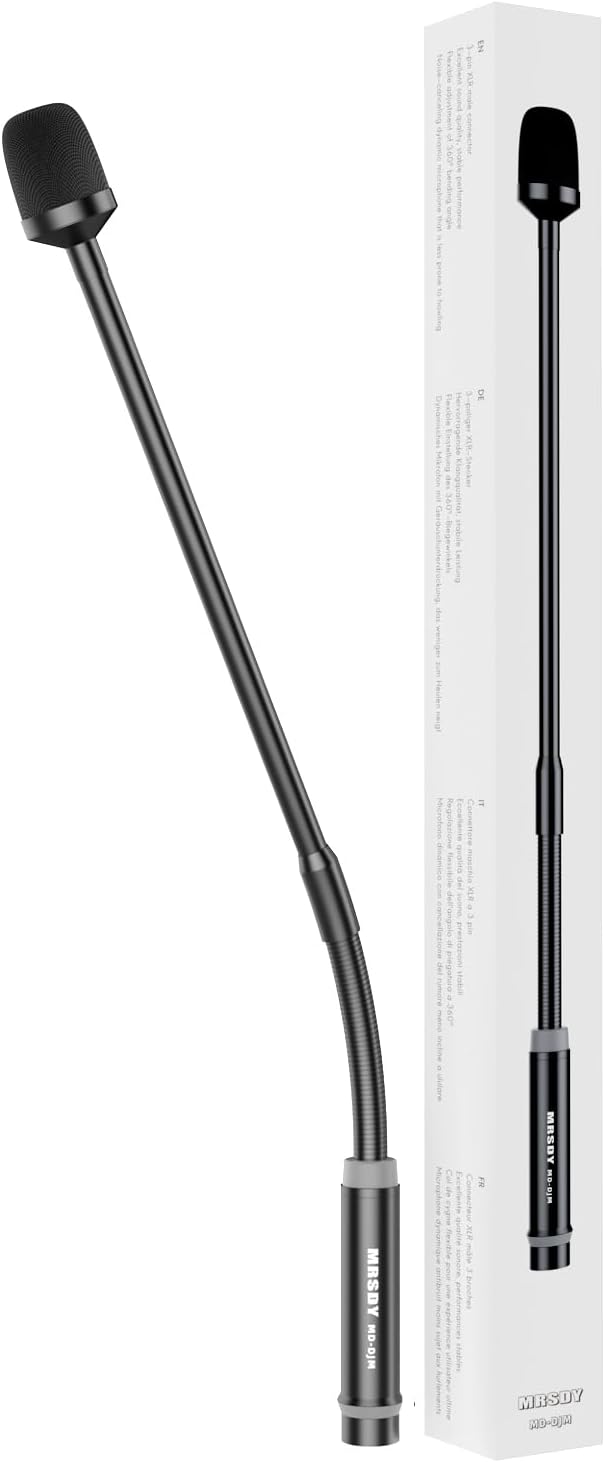 Amazon.com: Behringer TA312S Dynamic Cardioid Gooseneck Microphone ...