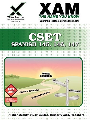 CSET Spanish 145, 146, 147 Teacher Certification Test Prep Study Guide ...
