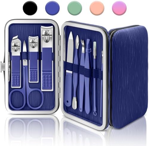 Amazon.com : BLESWIN Manicure Set, 10 in 1 Professional Manicure and ...