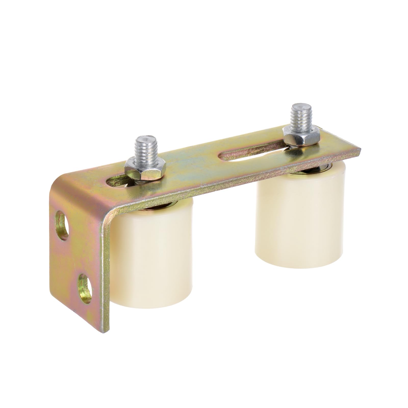 sourcing map Slide Gate Guide Roller 2" Adjustable Rollers Gate with L ...