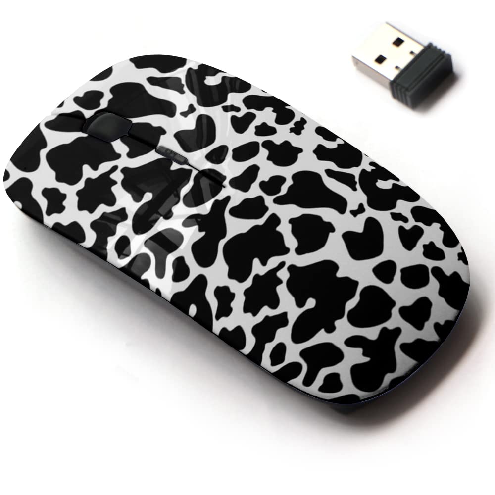 Amazon.com: CJCBROES 2.4G Wireless Mouse with Cute Pattern Design for ...