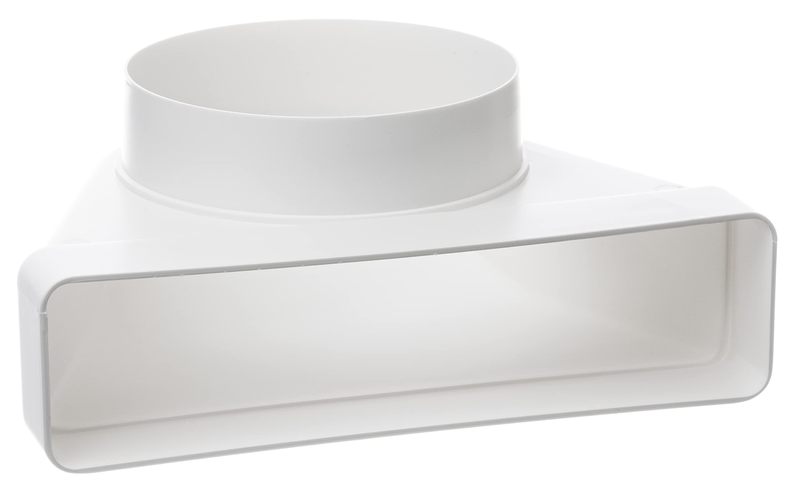 Buy 220x55mm to Ø 125 mm Rectangular to Round Adapter - Plastic Ducting ...