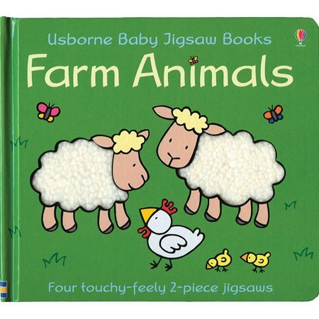 Farm Animals Baby Jigsaw Book | Amazon.com.br