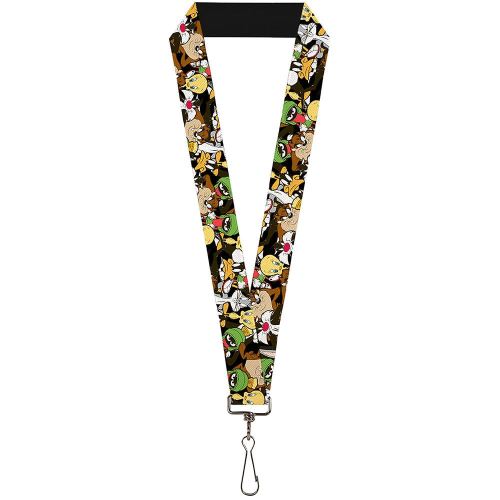 Amazon.com: Buckle-Down Men's Lanyard-Looney Tunes, Multicolor ...
