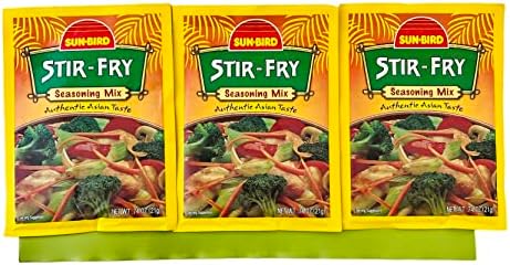 Amazon.com : Stir Fry Seasoning Mix Bundle with 3 Packs of Sun Bird ...