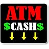 Amazon.com : ATM CASH ARROWS NEON Aluminum Composite Sign, 15"x18 ...