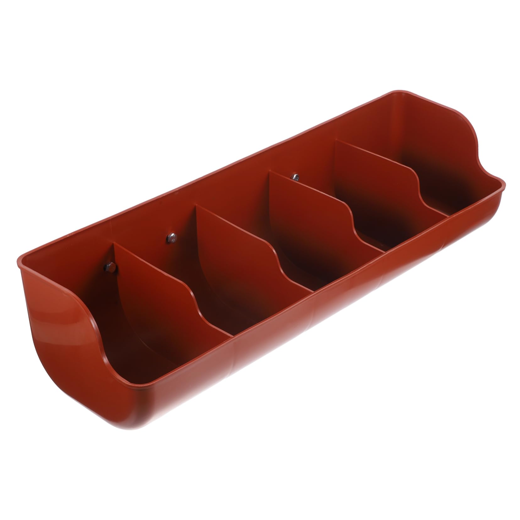 Milisten Pig Trough Piggy Trough 5-Compartment Feeding Groove Water ...