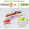 Buy Raawan Fridge Storage Boxes (Pack of 6), Fridge Organizer with ...
