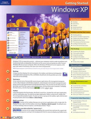 Fastcard Microsoft Windows Xp: Getting Started (Fastcards ...
