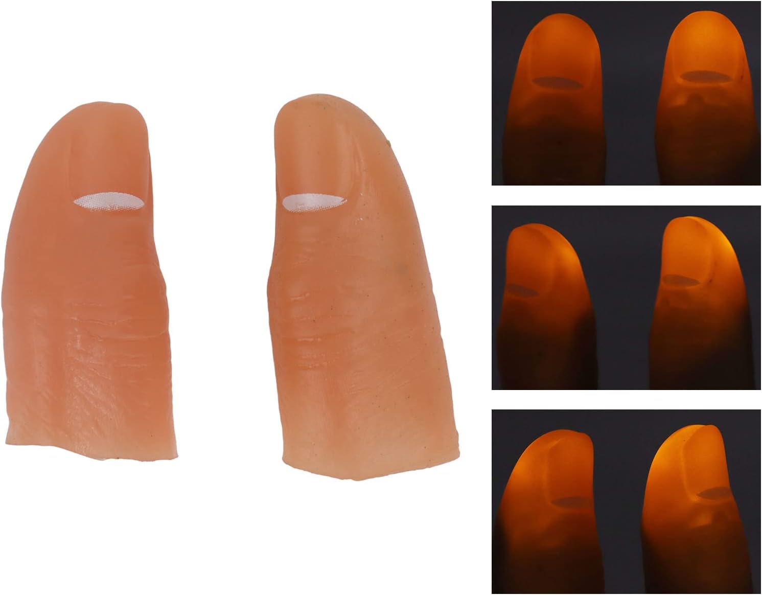 Syangkaitian LED Finger Lamps Thumbs Light,Magic Thumb Lights Fake ...
