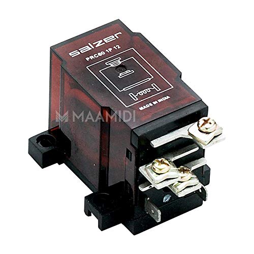 SALZER RELAY 60A 240V AC 1Pole 1C/O PRC + BASE : Amazon.in: Industrial ...