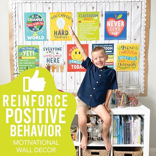 Buy 9 Colorful Classroom Decor Signs - Welcome Sign For Classroom ...