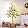 Amazon.com: DR.DUDU 5 FT Christmas Tree with Lights, Pre-lit Artificial ...