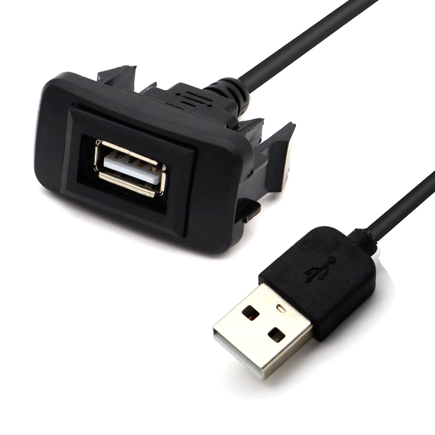 Toyota VIGO USB 2.0 Socket Port - MOTONG Male to Female USB Power Port ...