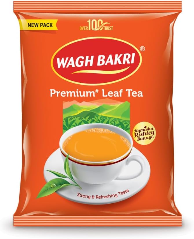 Amazon.com : Wagh Bakri Black Premium Loose Tea From Assam Special ...