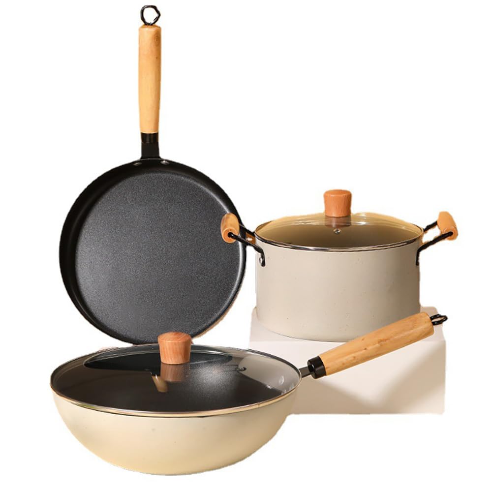 MMMA Non-stick Cookware Set Pots and Pans Set for Cooking - Ceramic ...