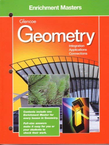 Enrichment Masters Glencoe Geometry Integration, Ap[plications ...