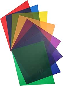 Amazon.com : Color Filter Film High Translucent Universal Color ...