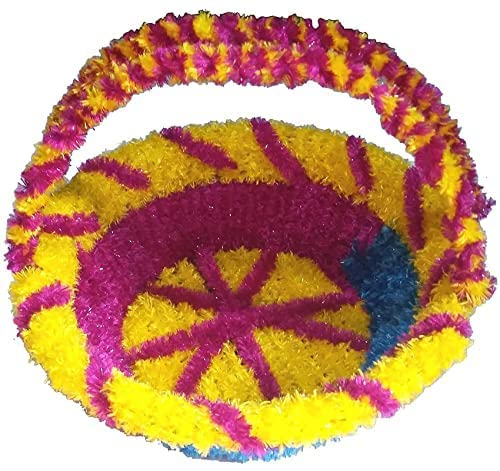 Buy Laddu Gopal Tokri Carry Basket/Kanha Ji Tokri with Handles for ...